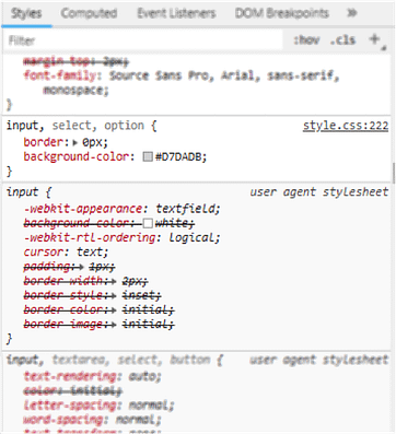 Understanding the CSS in a webpage | Colonel Duck